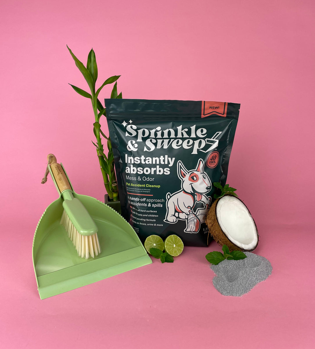 Introducing Sprinkle & Sweep: The Modern Pet Accident Cleaning Solutio